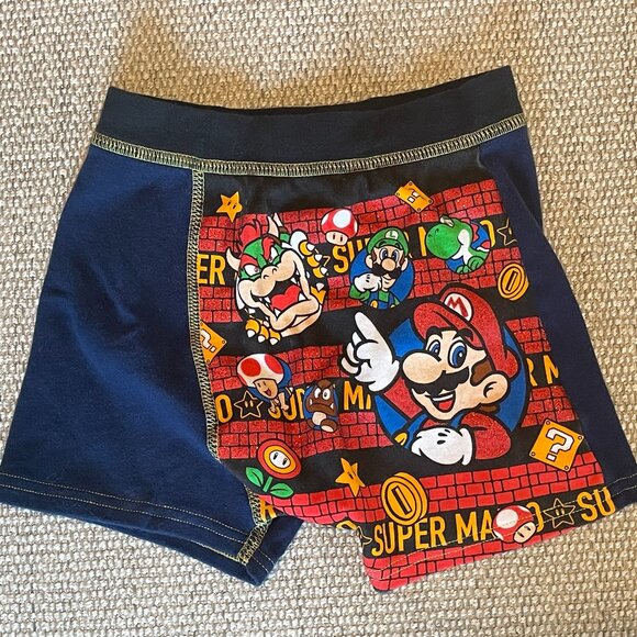 Bottoms | Super Mario Boys Boxer Briefs | Poshmark